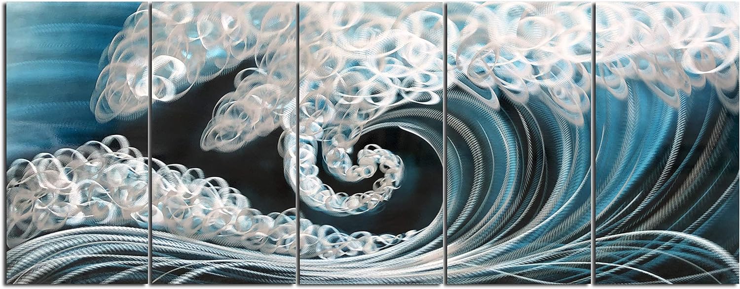 Abstract Metal Fish Art